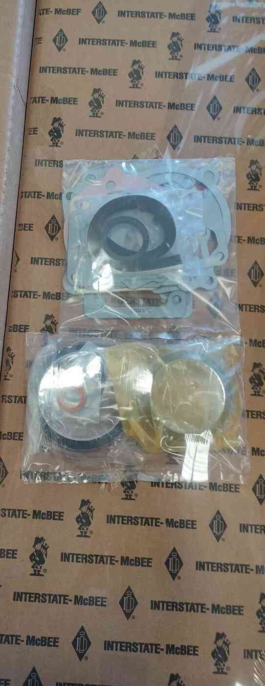 LOWER GASKET SET V504, WITH CRANKSHAFT SEALS - JUEGO JUNTAS INFERIOR