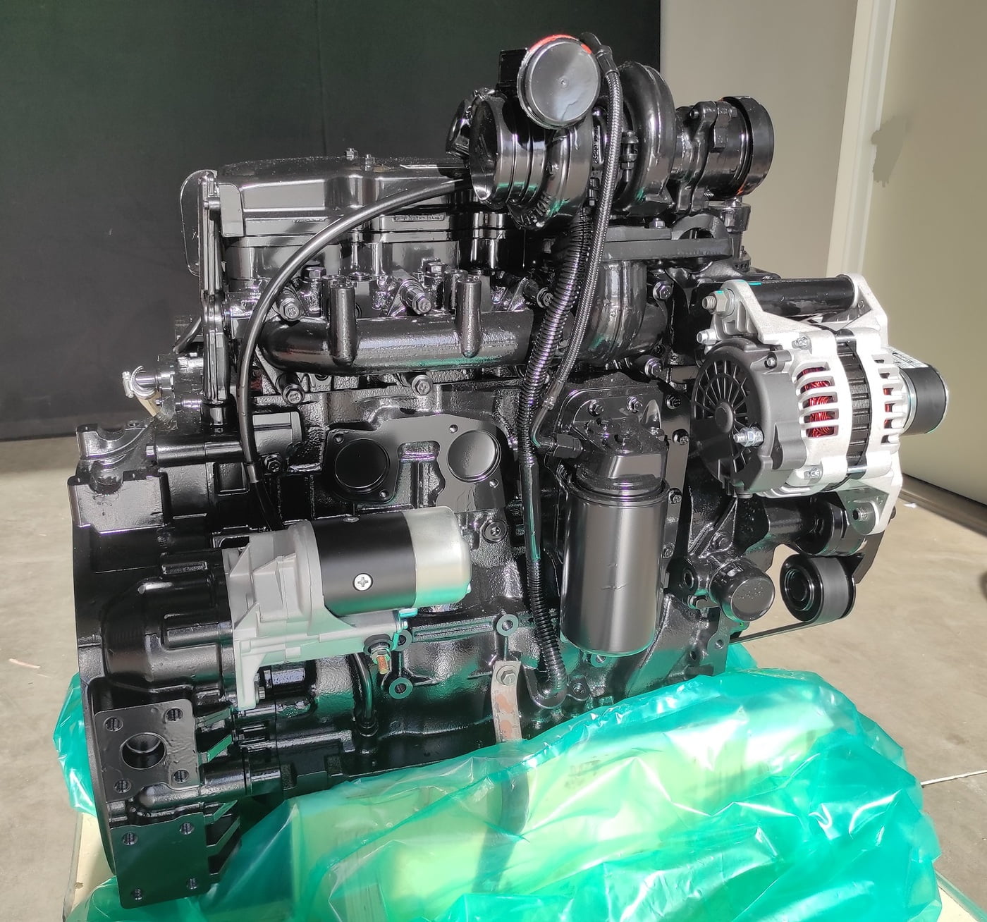 22022212 COMPLETE ENGINE QSB4.5 CPL 8725 HP 160 TIER 3 INDUSTRIAL ...